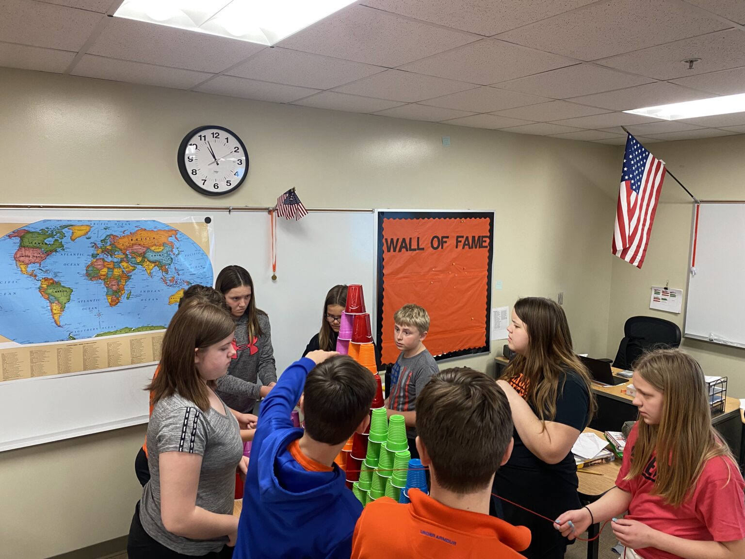 Sixth Grade Learned about Teamwork – Fort Calhoun Community Schools