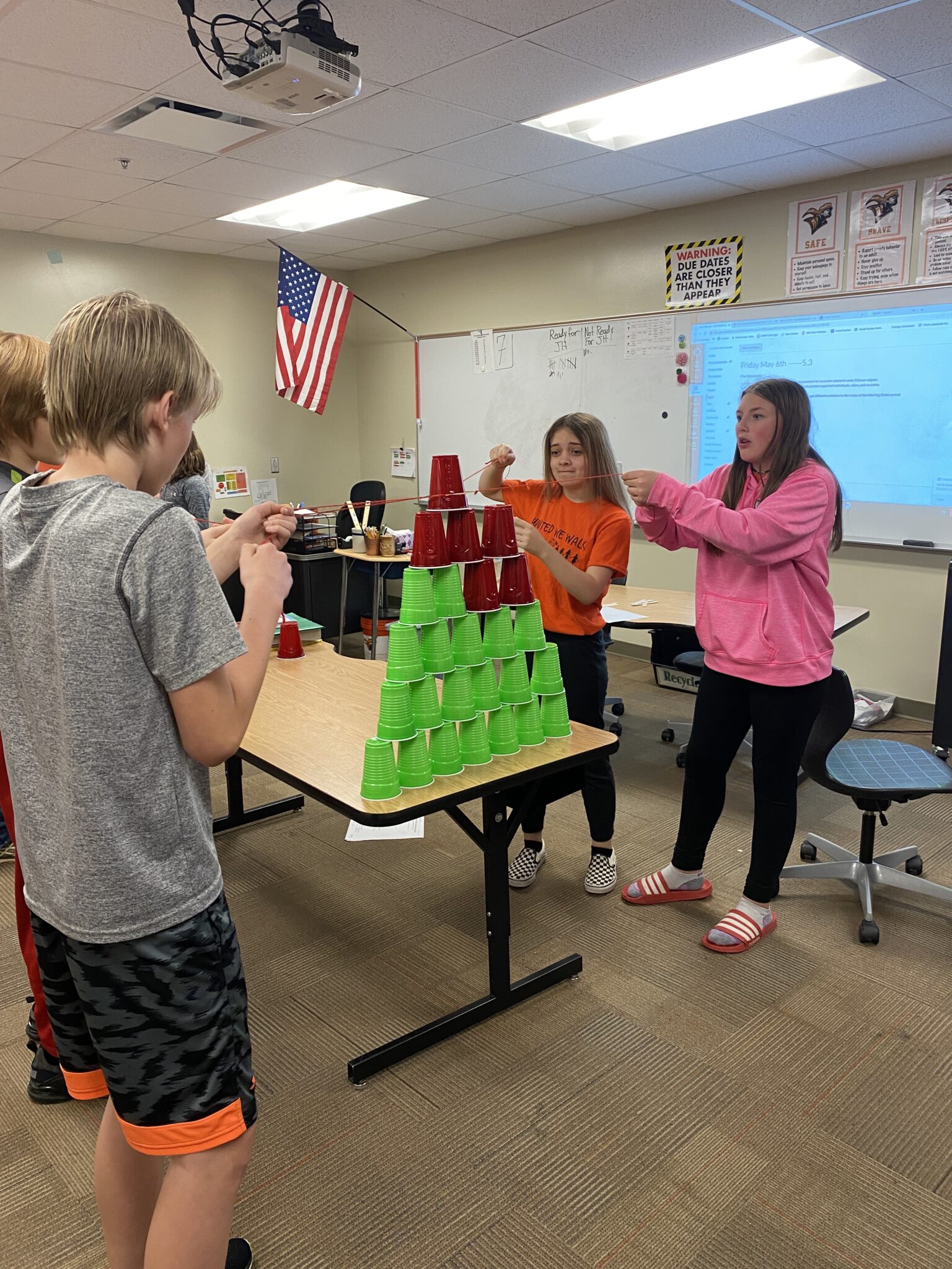 Sixth Grade Learned about Teamwork – Fort Calhoun Community Schools