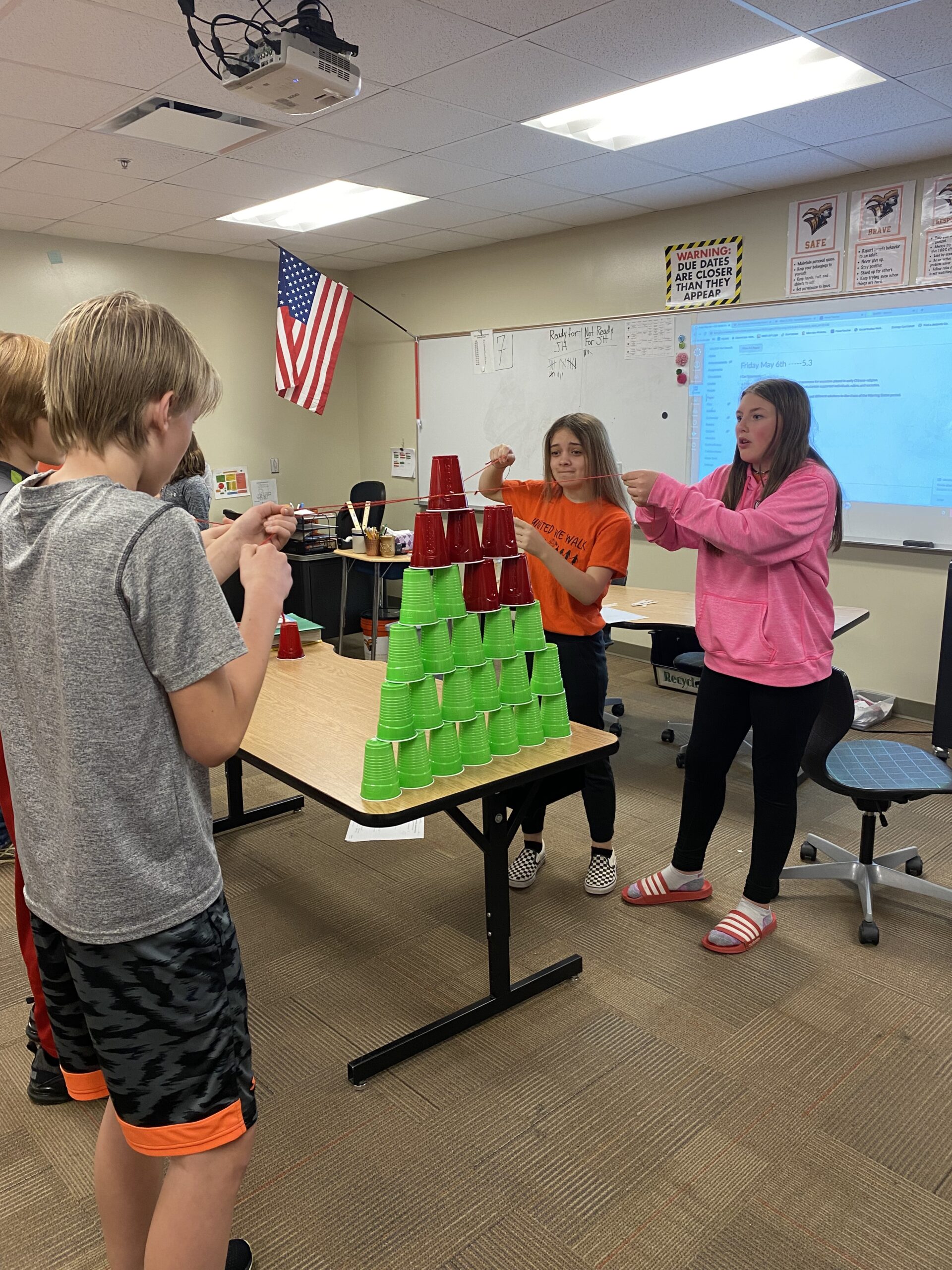 Sixth Grade Learned about Teamwork – Fort Calhoun Community Schools
