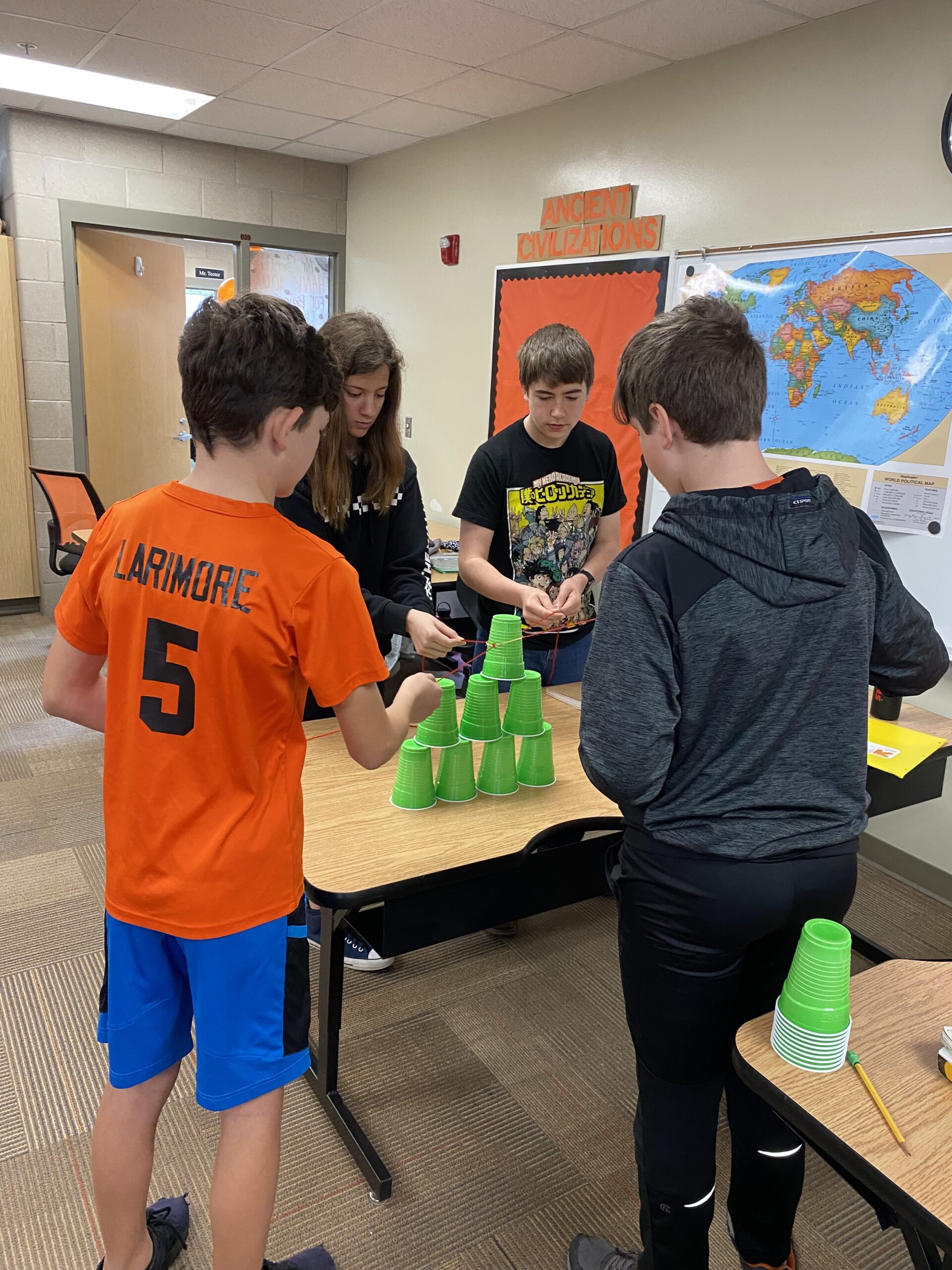 Sixth Grade Learned about Teamwork – Fort Calhoun Community Schools