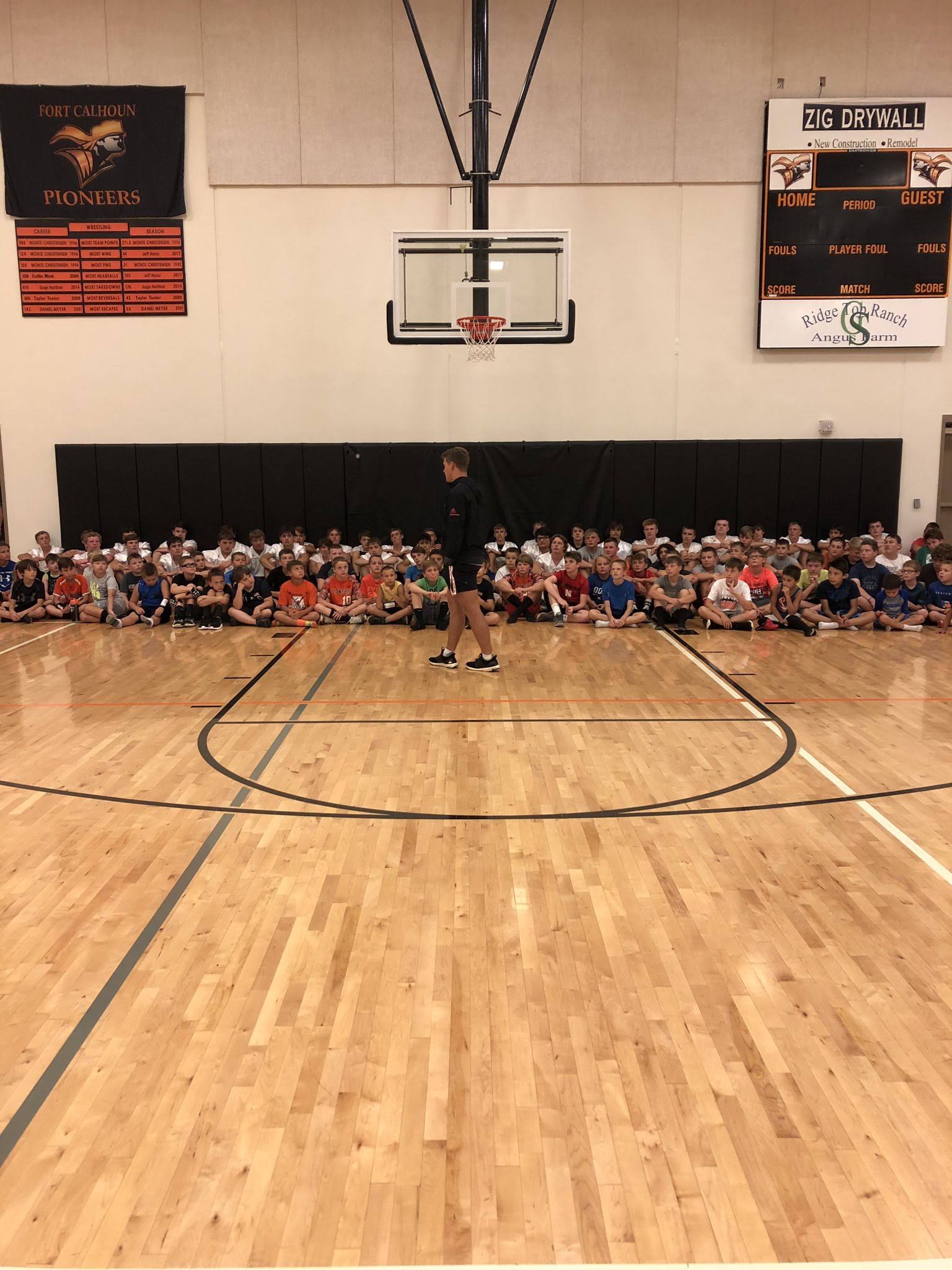 Ethan Cox Speaks to Pioneer Football Players – Fort Calhoun Community ...